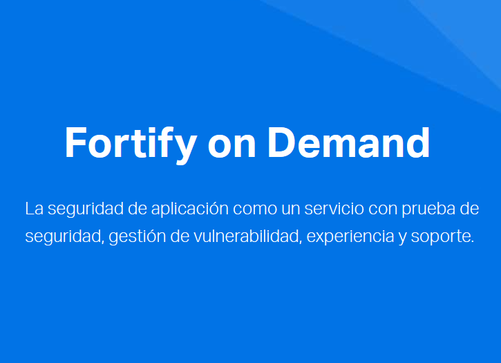 Fortify Micro Focus: Securiza tus aplicaciones
